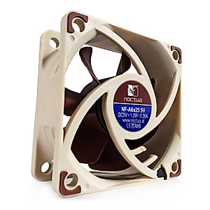 Noctua NF-A6x25 5V, Premium Quiet Fan, 3-Pin, 5V Version (60mm, Brown)