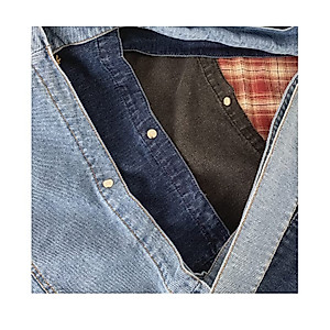 Retro Y2K Denim Shoulder Bag, Large Capacity Hobo Crossbody Messenger Bag, Aesthetic Handbag Fairy Grunge Tote Bag (Dark Blue)