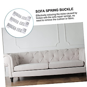 MERRYHAPY 20pcs Sofa Spring Clipped Button Couch Chair Thomasville Furniture Couch Support Couch Sagging Support Sofa Bed Chair Upholstery Repair Kit Sofa Couch Electric Wire Iron Household