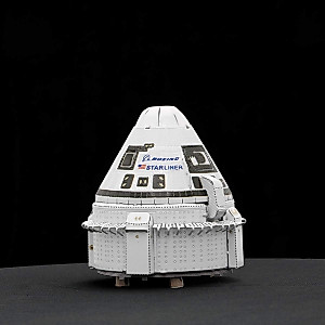 Metal Earth Boeing CST-100 Starliner 3D Metal Model Kit Bundle with Tweezers Fascinations