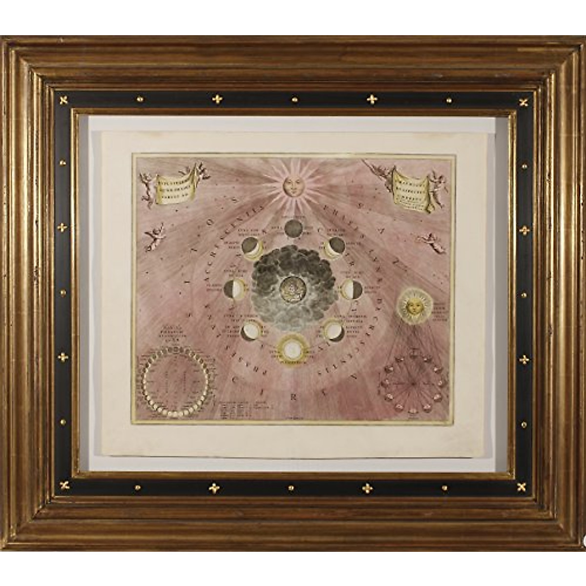 Plate 19- Typus Selenographicus Lunæ Phases...