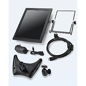 Eyoyo 2K Small Monitor 12 Inch QHD 2160x1440, Thin IPS HDMI Screen CCTV Security Monitors VGA Portable Monitor for Laptop PC Computer PS4 PS5 Switch 4B/3B+/3B Windows 7/8/10