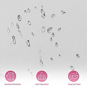 OmySalon Manicure Table Nail Desk for Nail Tech, Nail Table Station w/Electric Dust Collector, Nail Makeup Storage for Beauty Salon Acetone Resistant w/Lockable Wheels,Wrist Cushion,Drawers & Cabinet