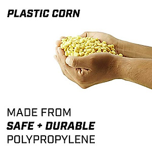 GoSports Synthetic Corn Fill, 8 Pound Bulk Bag - Great for Cornhole Bags, Crafts and More, Yellow