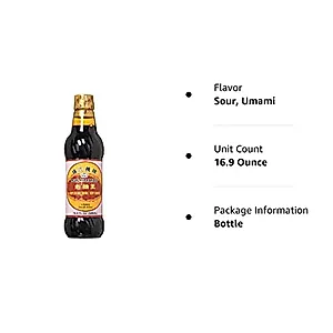 Pearl River Bridge Superior Dark Soy Sauce, Plastic Bottles, 16.9 oz