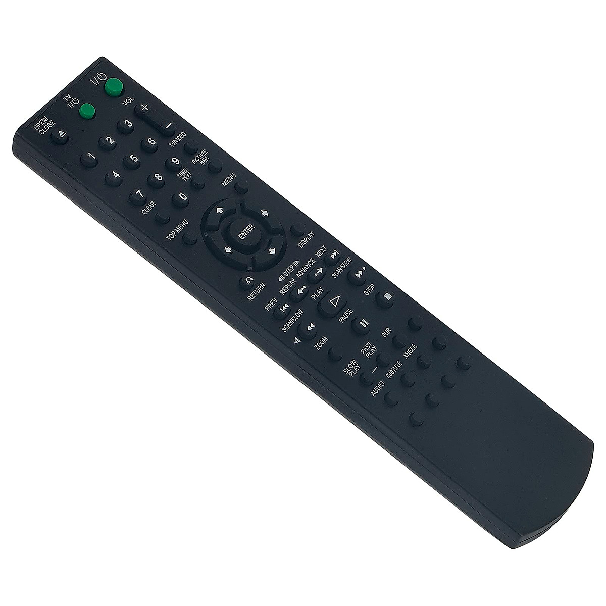 PerFascin RMT-D185A RMT-D175A Replacement Remote Control fit for Sony DVD Player DVP-NS601HP DVP-NS57P DVP-CX995V DVP-NS77H DVP-NS41 DVP-NS41P DVP-NS47P DVP-NS47P/B DVP-NS47P/S DVP-NS50 DVP-NS50P