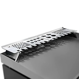 Utheer Griddle Warming Rack for Blackstone 28 Inch with/Without Hood & Lid, Grill Warming Rack for Blackstone Airfryer 1962 and More 28" Flat Top Griddle, Chicken Leg Rack, Pepper Holder Accessories