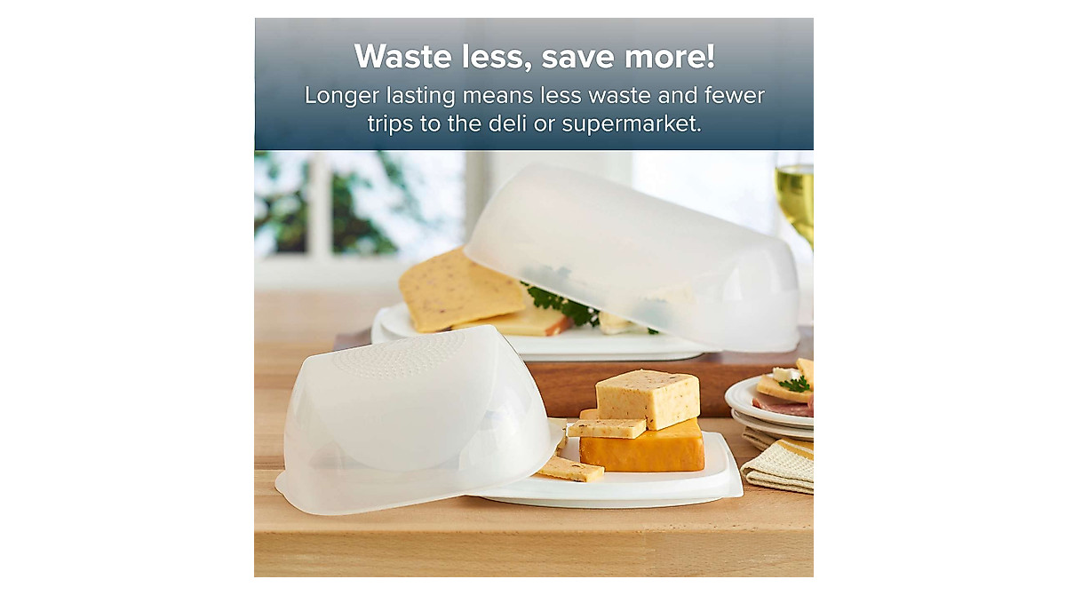 Tupperware CheeSmart Max Cheese Storage - Stay Fresh Longer