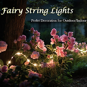 4 Pack 20FT 60LED Battery Operated Fairy Lights with Timer, Waterproof Battery String Lights Outdoor Indoor, Battery Twinkle Lights for Bedroom Wedding Birthday Party Chirstmas (Warm White)