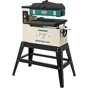 Grizzly Industrial G0458Z - 18" 1-1/2 HP Open-End Drum Sander w/VS Feed