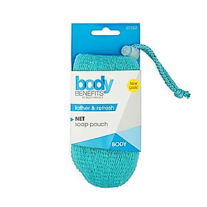 Body Benefits Soap Saver Pouch, 1 Pouch, Assorted Colors