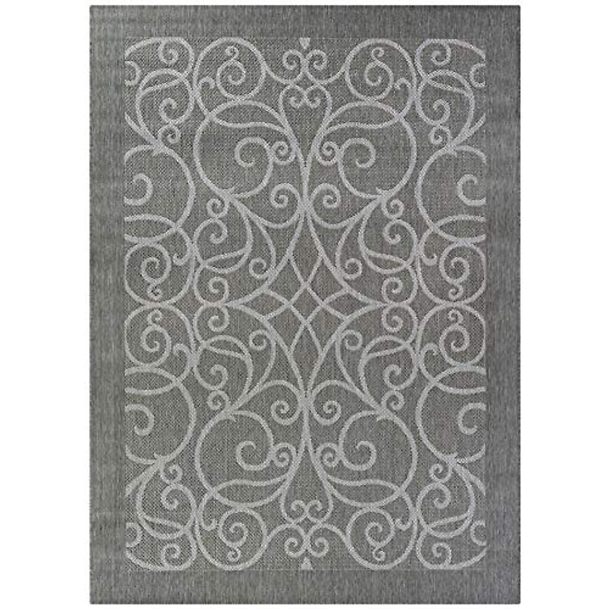 Balta Rugs Miller Scroll Flatweave Indoor/Outdoor Area Rug