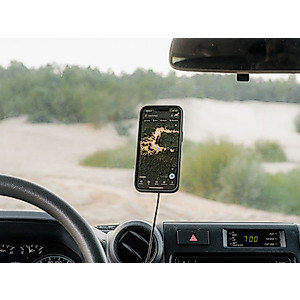 Quad Lock Car Phone Mount Suction Windshield Dash Mount, windscreen, Window Mount for iPhone, for Galaxy, for Pixel, for Universal Adaptor