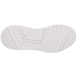 adidas Originals womens Nmd_r1's Sneaker, White/White/Silver Metallic, 7.5 US