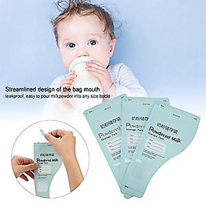 Baby Milk Powder Bag, 30 PCS Portable Baby Feeding Milk Powder Storage Bags Disposable Milk Powder Pouches