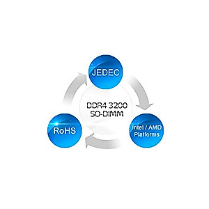 ADATA Premier 16GB (1x16GB) DDR4 3200MHz CL22 PC4-25600 260-Pin SODIMM Memory RAM Single Pack(AD4S320016G22-SGN)