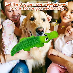 DAJOOEE Squeaky Dog Toys and Indestructible Dog Chew Toys for Aggressive Chewers Puppy Toys for Teething Large Medium Small Dogs