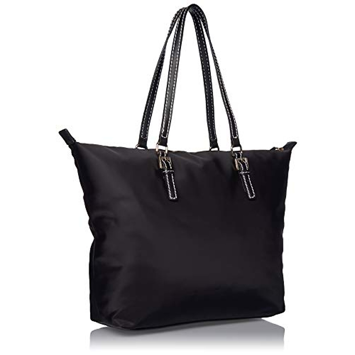 Tommy Hilfiger Women's Julia Tote Bag, Black Nylon