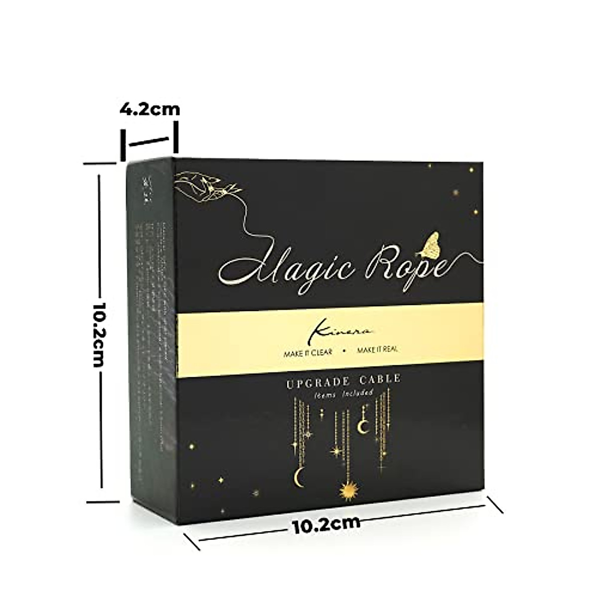 HiFiGo Kinera Ace Modular Upgrade Cable, OFC+OFC with Silver Plated 8 Core IEM Cable (0.78 2PIN)