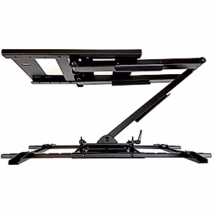 Wall Mount World - TV Wall Mounting Bracket with 40 Inch Extension 90 Degree Swivel Left and Right 15 Degrees Adjustable Tilt fits LG 60UK6090 60" TV VESA 300x300mm Compatible TVs