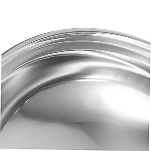 Mikinona 2 Pcs Stainless Steel Hot Pot with Handles Spill Thicken Cooking Pot for Kitchen for Shabu Shabu Boiling Dual Use Induction Cooktop Gas Stove