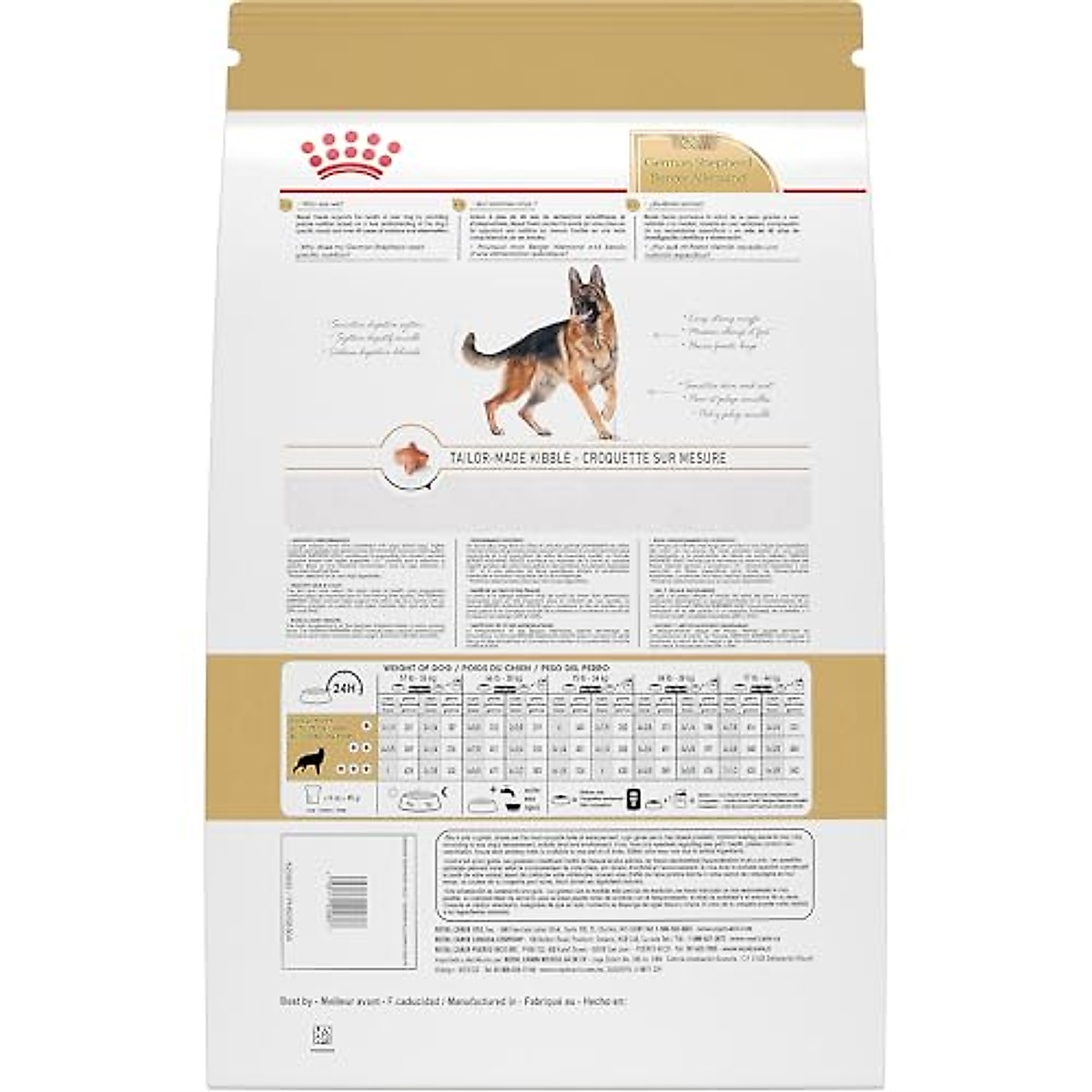Royal Canin German Shepherd Adult Dry Dog Food, 17 lb bag