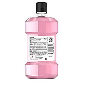 Listerine Total Care Alcohol-Free Anticavity Fluoride Mouthwash, 6 Benefit Oral Rinse to Help Kill 99% of Germs That Cause Bad Breath, Strengthen Enamel, Fresh Mint Flavor, 16.9 Fl Oz (Pack of 1),