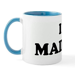 CafePress I Love MADRINA Mug Ceramic Coffee Mug, Tea Cup 11 oz