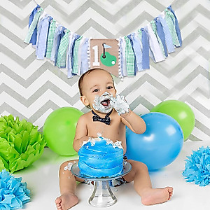 1st Birthday Highchair Banner,Golf Theme 1st Birthday Banner, One Banner 1st Birthday Boy, Highchair Banner 1st Birthday Boy, Happy Birthday Banner, Green Blue First Birthday Golf Theme Party Toppers