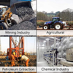 ENPOINT Long Rubber Gloves Heavy Duty, Thick Chemical Resistant Gloves, Waterproof Cleaning Painting Protective Safety Work Heavy Duty Gloves, 18" Black Dishwashing Gloves Large for Men, 1 Pair XL