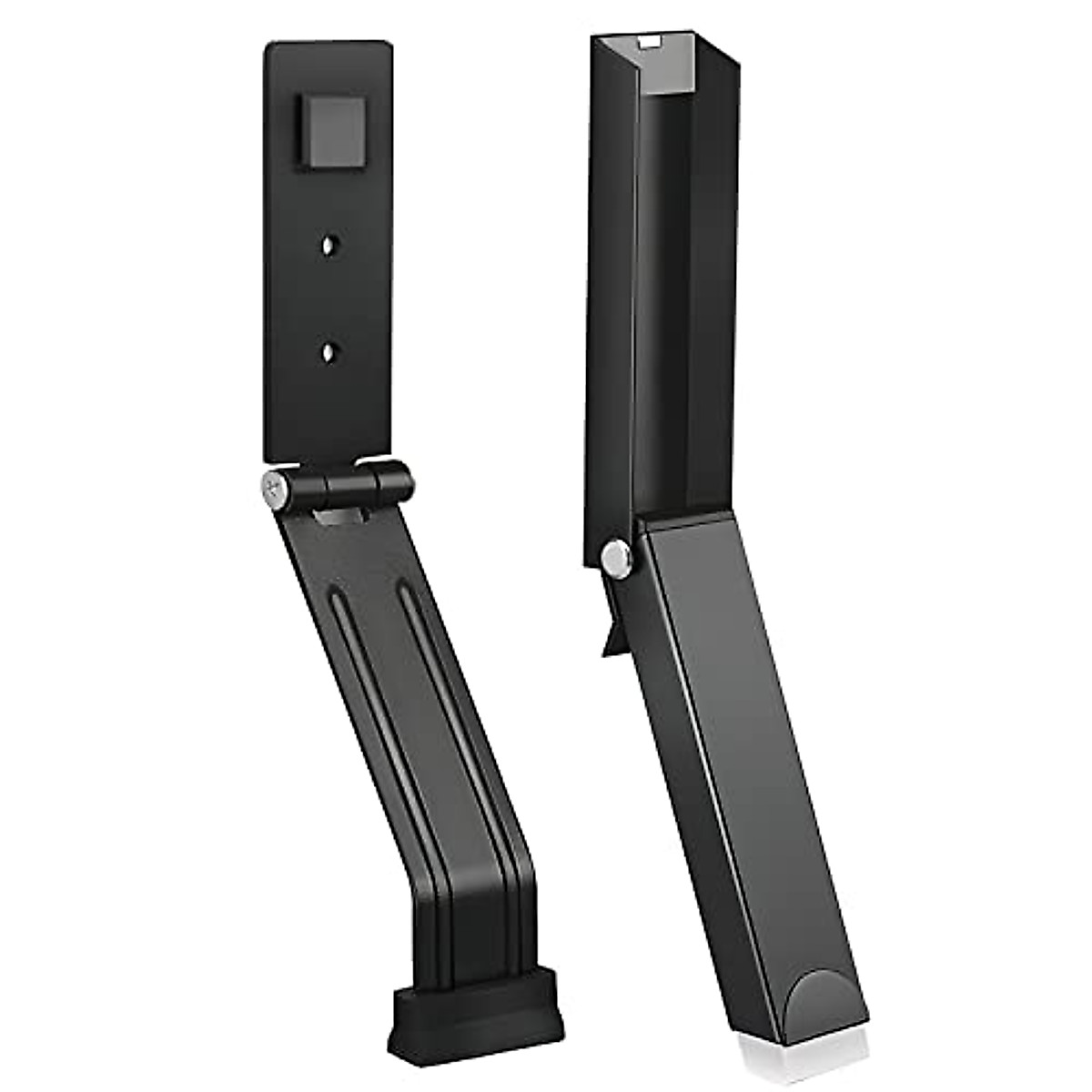 Door Stoppers to Keep Door Open: Self Adhesive Door Stopper, Easy Pedal Kick Down Door Stop Self Adhesive Door Stop Holder with Non Slip Rubber Tip, One Touch Door Stop Doorstops Easy Install