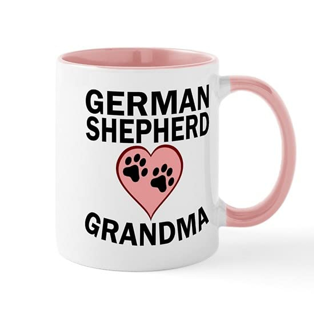 CafePress German Shepherd Grandma Mugs Ceramic Coffee Mug, Tea Cup 11 oz