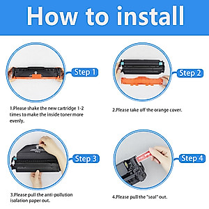 LCL Remanufactured Toner Cartridge Replacement for HP 128A CE320A 131 131H CRG131 CRG131H 6272B001AA 6273B001AA 7100 MF8210 8250 8230 8280CW 621CN 623CN LBP 7110CW MF624Cw MF628Cw (1-Pack Black)