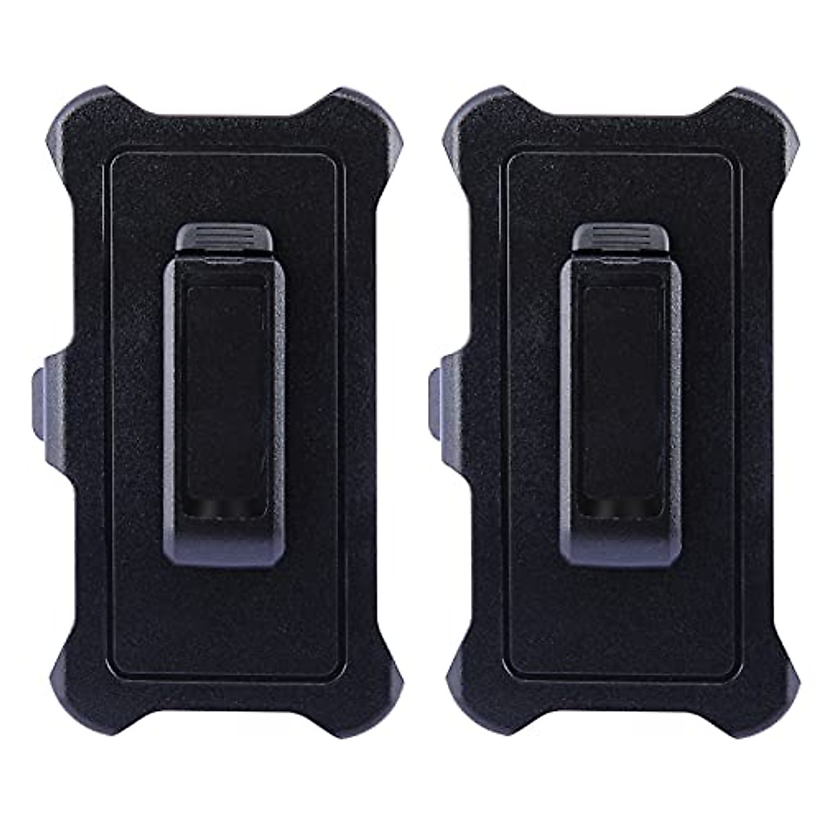 2 Pack Replacement Belt Clip Holster Compatible with OtterBox Defender Series Case for Apple iPhone 12/12 Pro (6.1")
