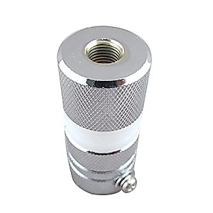 CB Antenna Connector Adapter 3/8 x 24 Threaded Antenna Mount to UHF PL-259 (SO239 Mount)