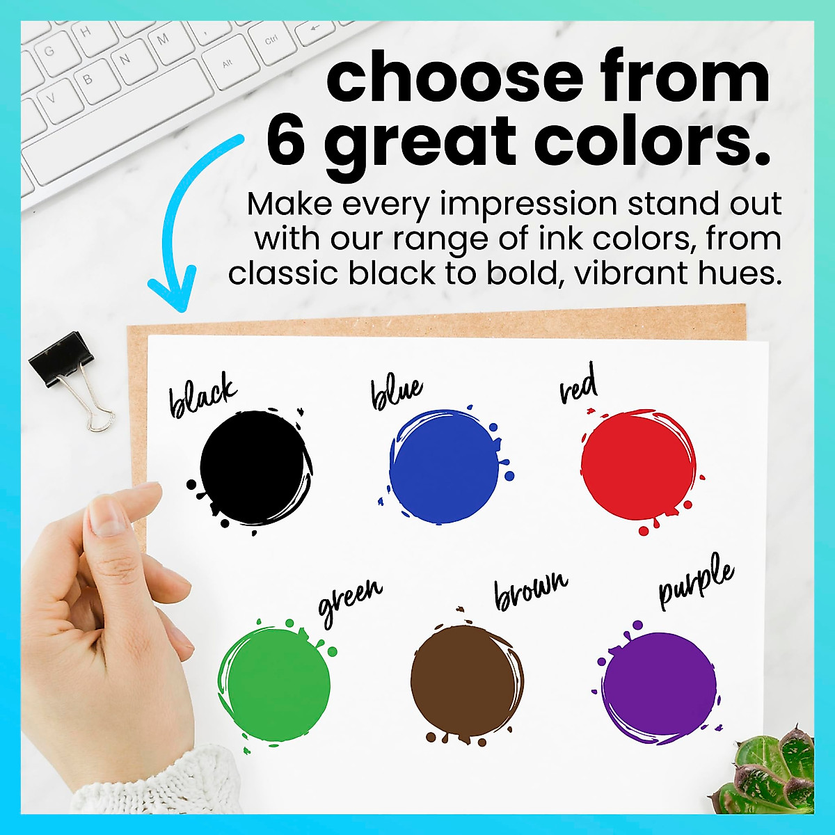 Self Inking Stamp Refill Ink - 2 oz. - Black Ink