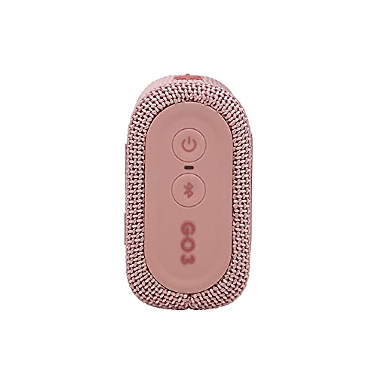 JBL Go 3: Portable Speaker with Bluetooth, Built-in Battery, Waterproof and Dustproof Feature - Pink