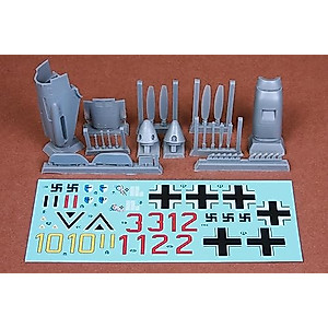 SBS 48074 1/48 Hispano HA-1112 M.1L Buchon 'Movie Star Resin Model kit + Decal