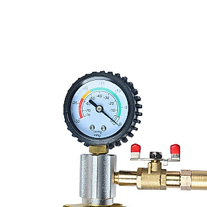 Prokomon Automotive Vacuum Cooling System Auto Car Radiator Coolant Refill & Purging Tool Gauge Kit