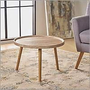 Christopher Knight Home Gary Traditional Faux Wood Side Table, Oak Finish