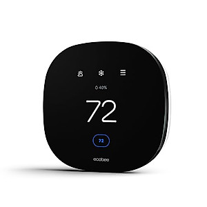 ecobee3 Lite Smart Thermostat with Whole Home Sensors Bundle (ecobee3 Lite Programmable WiFi Smart Thermostat, SmartSensor 1 Pack, SmartSensor for Doors & Windows 1 Pack) - Smart Home