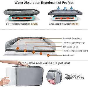Wakytu TSA Approved Pet Carrier for Small Cats Dogs, Dog Carrier Travel Bag with Adequate Ventilation, 5 Mesh Windows, 3 Entrance, Locking Safety Zippers, Padded Shoulder and Carrying Strap, Small