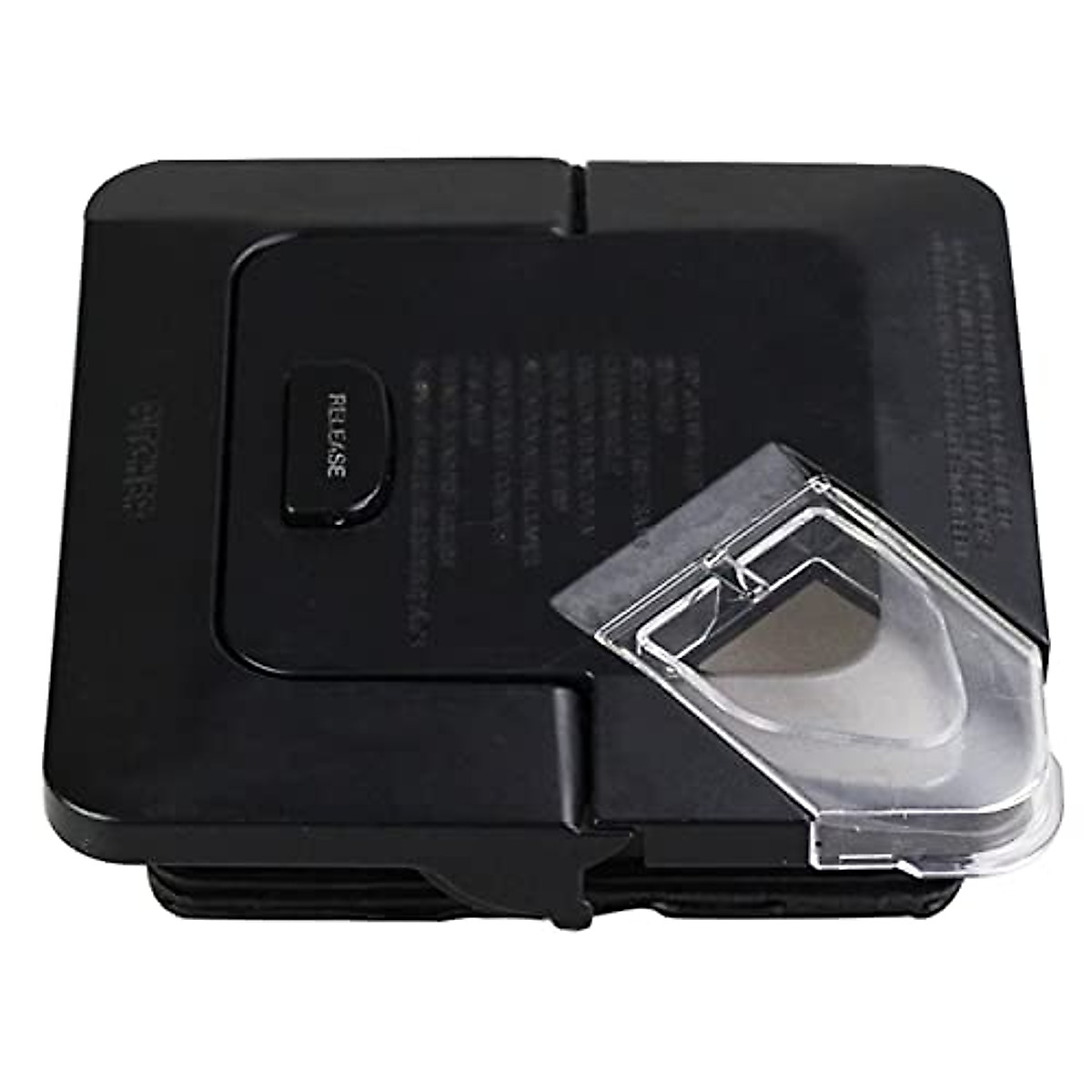 Pour Spout Cover Replacement for Ninja Blender Lid, Replacement Spout Cover for Ninja Blender 72 oz Square Pitcher, Suitable for NJ600-NJ602 and BL500-BL781, Clear