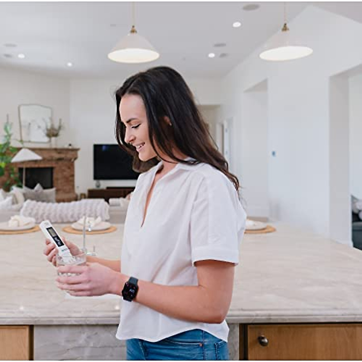 NU Aqua Platinum Series Reverse Osmosis Water Filtration System Replacement Granular Activated Carbon GAC Filters Universal RO System Cartridges (4)