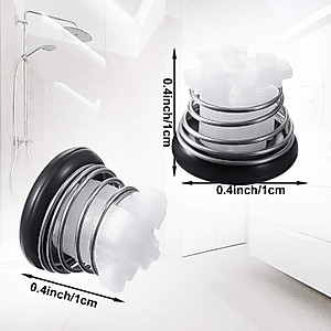 BBTO 2 Pieces Replacement Part Reservoir Tank Valve Gasket Compatible with Waterpik Water Flossers WP660/662/674/676EC, WP100, WP112, Washer Reservoir Plug, Prevent Leaking