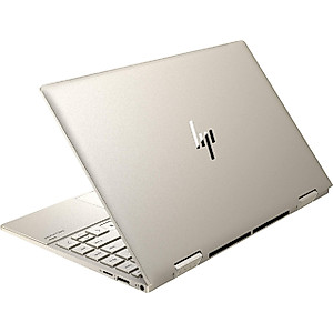 HP Envy x360 13 2-in-1 Laptop 13.3inch FHD IPS Touchscreen (1000 Nits) 11th Gen Intel 4-Core i5-1135G7(Beats i7-10710U) 8GB RAM 1TB SSD Fingerprint Backlit Thunderbolt Win10 Pro + Pen Pale Gold