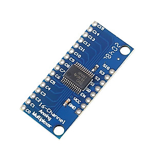 12Pcs CD74HC4067 16-Channel Analog Digital Multiplexer MUX Breakout Board Module CD74HC4067 CMOS Precise Module Compatible with DIY