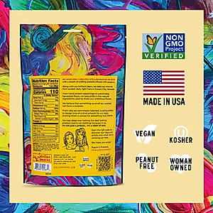 Stellar Pretzels Braids Simply Stellar, 6 Snack Packs (5 oz each) Sea Salt Flavor - Stellar Snacks, Vegan, Kosher, Peanut-Free, Non-GMO, Individual Bags, Pretzel Twists - Made in the USA