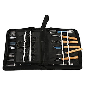 Culinary Carving Tool Kit, 1 Set 46Pcs Carving Tools Kit, Portable Vegetable Fruit Food Chisel Kitchen Cutting Products Including Carry Bag Halloween Pumpkin Carving Kit