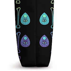 Colorful Witchy Ouija Board Tote Bag